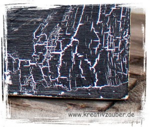 Vintage Effekte mit Krackelierlack